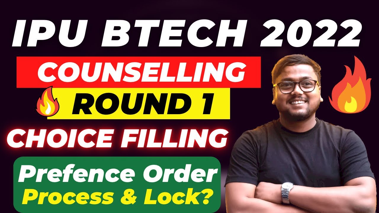 IPU BTECH Choice Filling 2022 | Start🥳 | Step by Step Process 😍 | IPU BTECH counselling 2022 ...