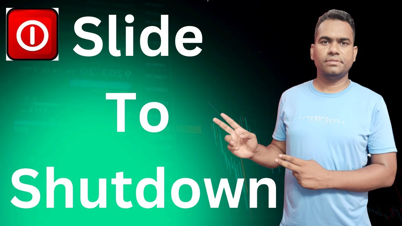 Slide to Shutdown on Windows | Quick and Easy Shutdown Trick @excel_master_habib - YouTube