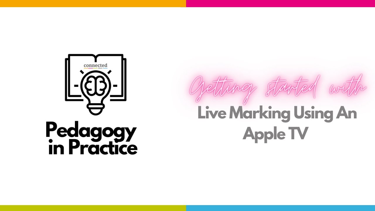 Getting Started With...Live Marking Using Apple TV - YouTube