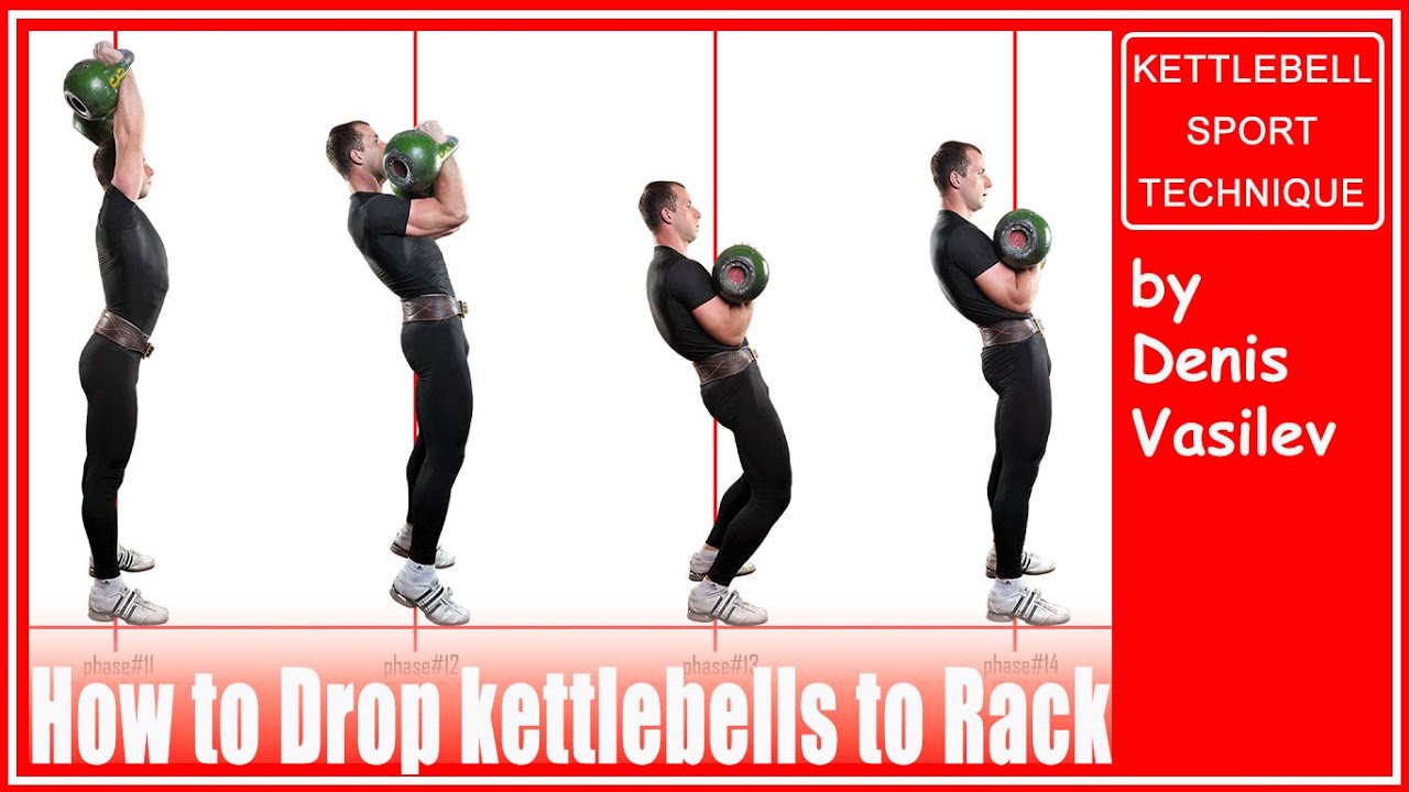 How to Drop two kettlebells from Top Fixation to Rack Position - YouTube