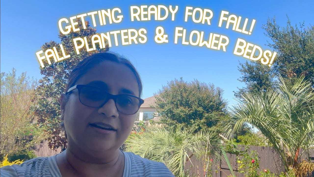 Getting ready with Fall/Winter Planters & Fall/Winter flower Beds - YouTube