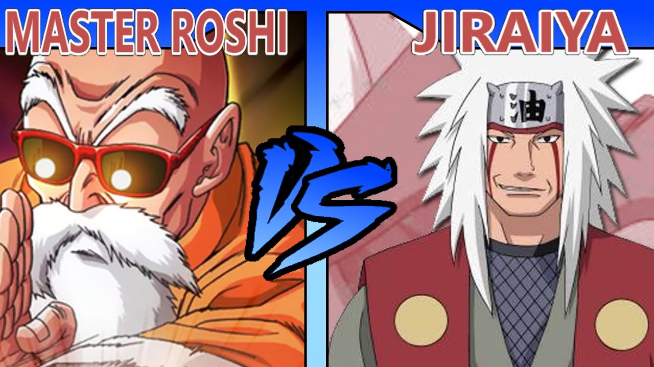 FICTIONAL FIGHTS - Master Roshi VS Jiraiya - YouTube