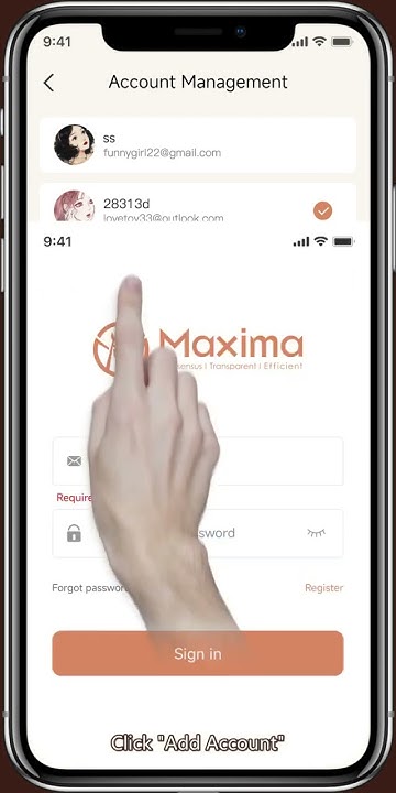 05 - How to Manage Multiple Accounts in Maxima APP Tutorial Guide - YouTube