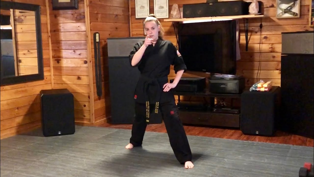 Basics, Front stance, back stance, blocks, punches, breaking them all ...