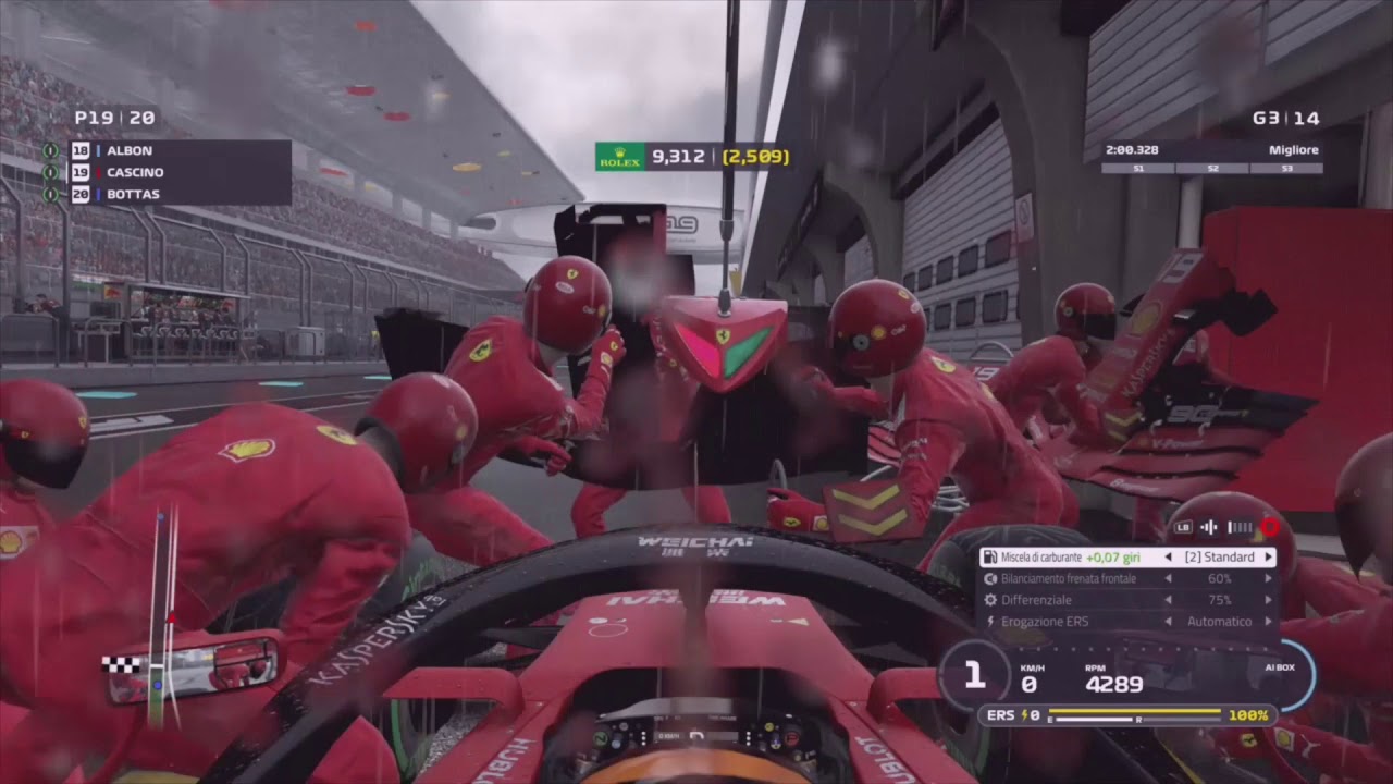 66 F1 GARA IN CINA, BRUTTO TEMPO - YouTube