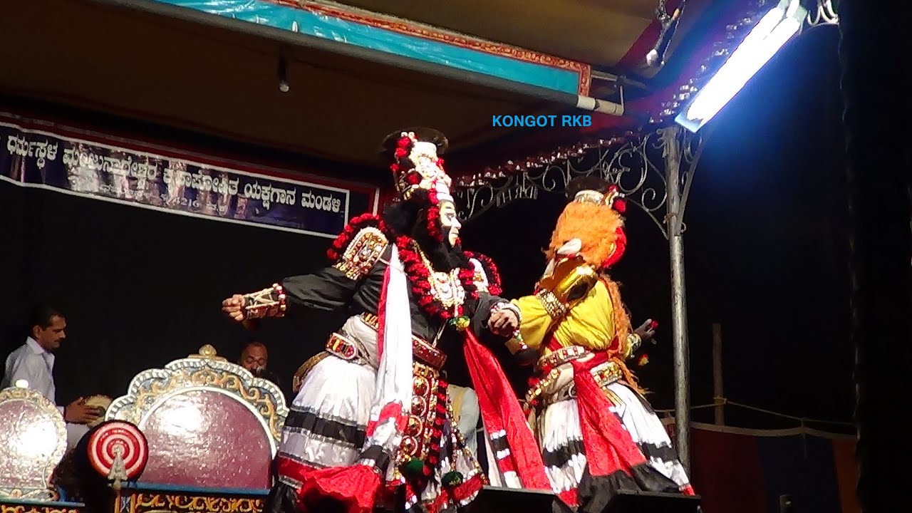 Yakshagana -- Jambavathi kalyana - 1 - Puttige - Nidle - Mannapu ...