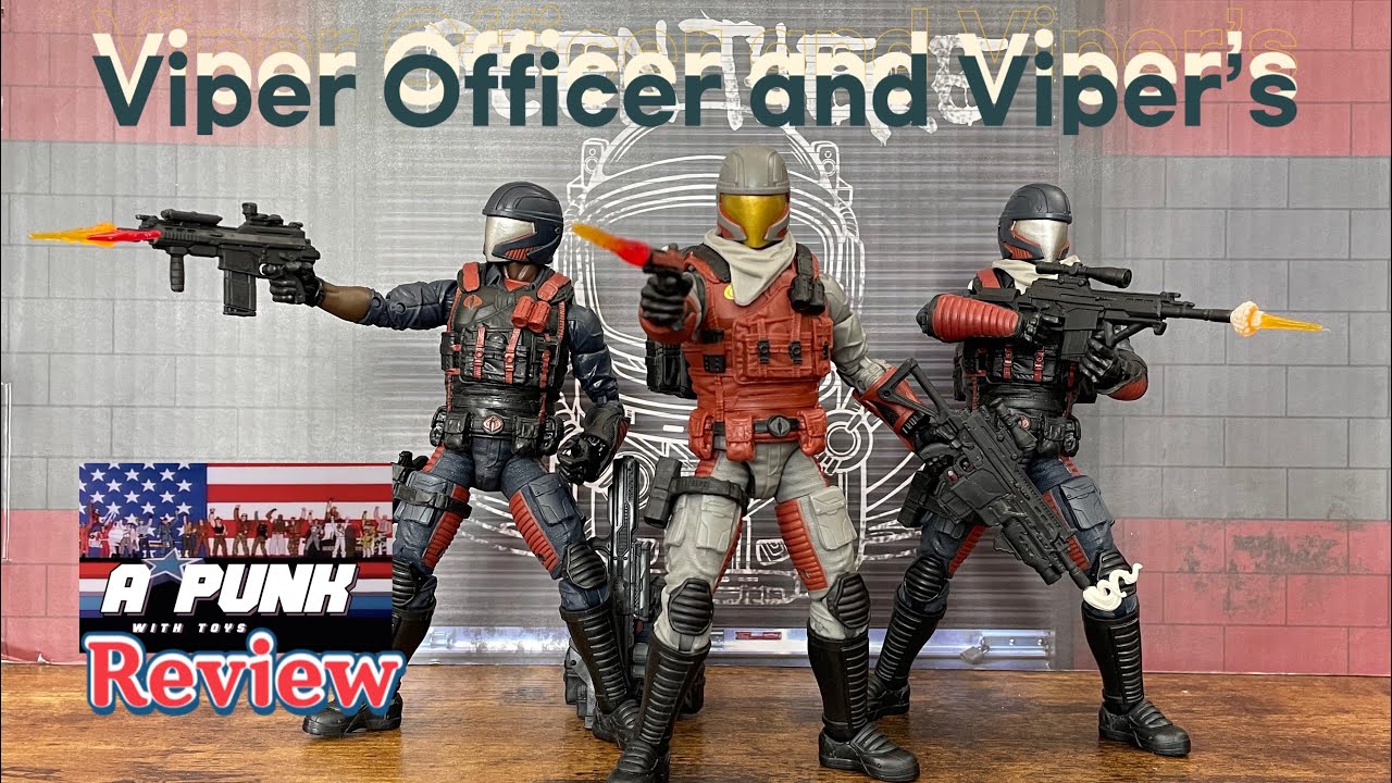 GI Joe Classified Viper Officer and Viper’s 3 Pack Review by Hasbro ...