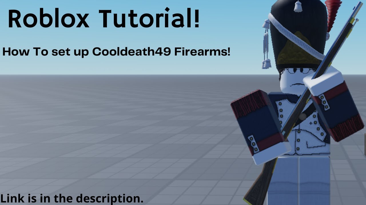 ROBLOX TUTORIAL HOW TO SET UP COOLDEATH FIREARMS TECH! - YouTube