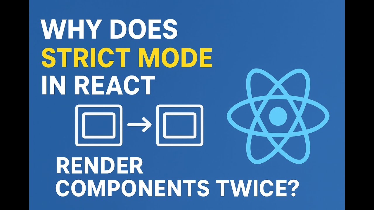 Why does Strict Mode in React render components 2 Time ? #react #app #coding #vite #coding - YouTube