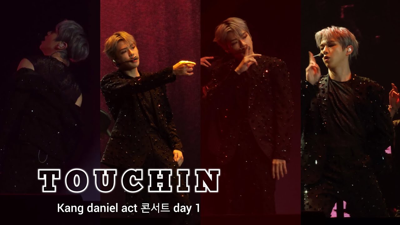241012 touchin 강다니엘 act콘서트 day 1 4k 폰캠 #kangdaniel #터칭 - YouTube