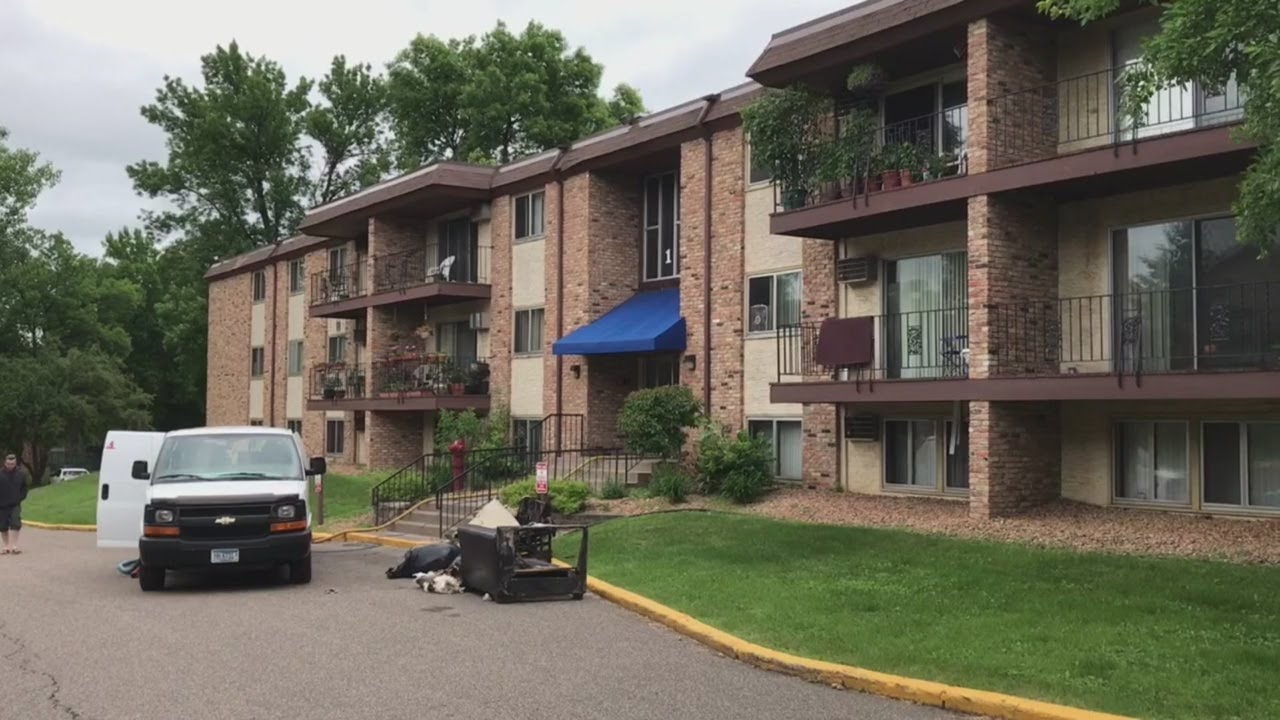 Apartment Fire In Little Canada Prompts Evacuation - YouTube