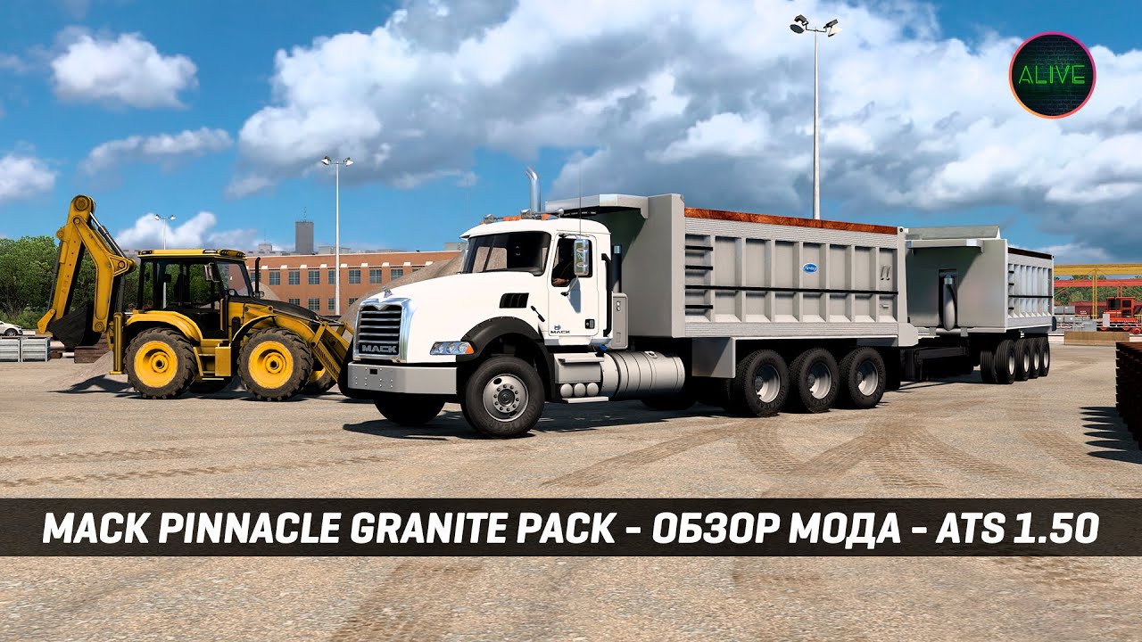 MACK PINNACLE GRANITE PACK [Bormann's Performance] - ОБЗОР МОДА #ATS 1. ...