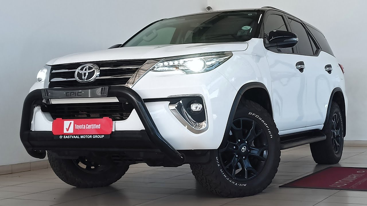TOYOTA FORTUNER 2.8 GD6 4X4 EPIC BLACK AT - YouTube