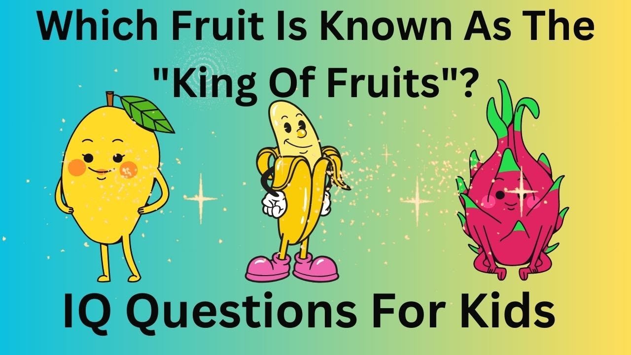 IQ Questions For Kids With Answers Part 119 - YouTube