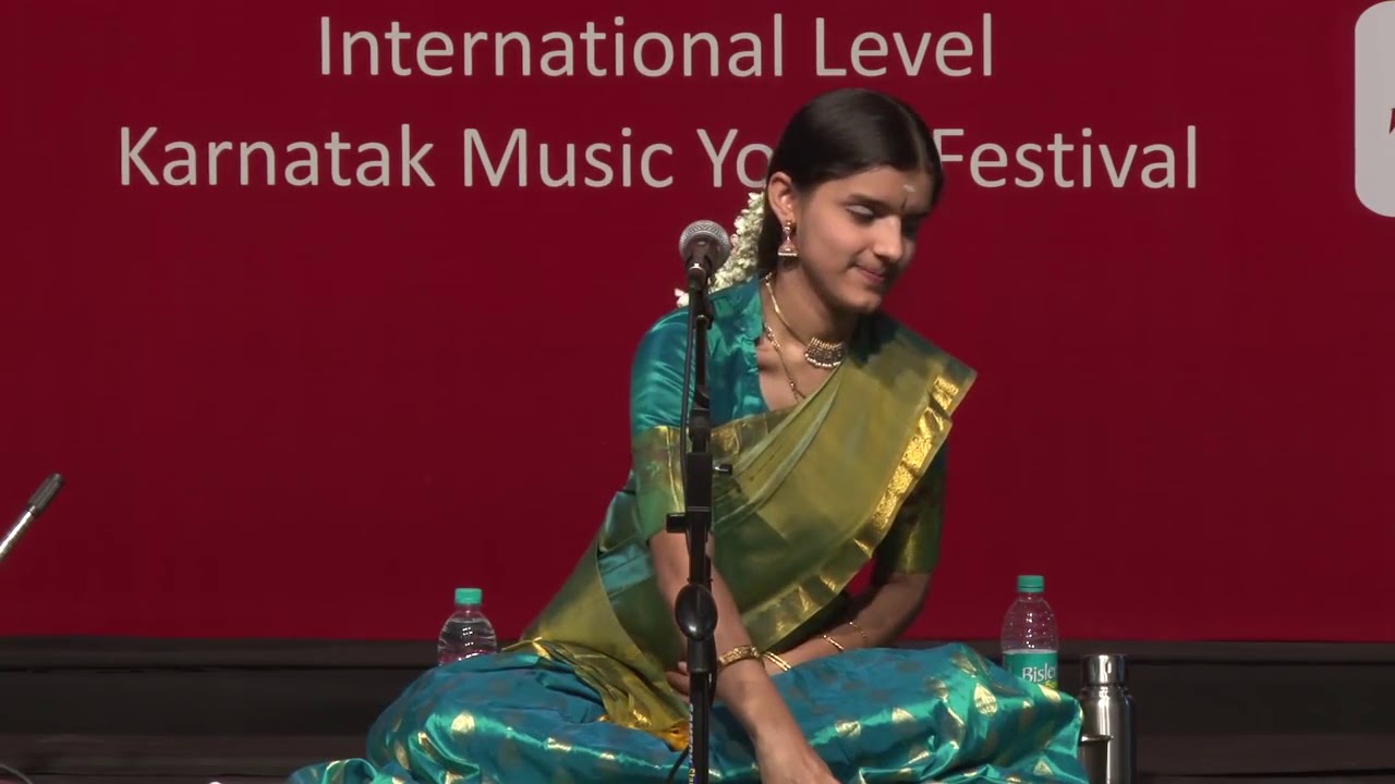 Carnatic Music Vocal Concert by Kruthi Bhat USA - YouTube
