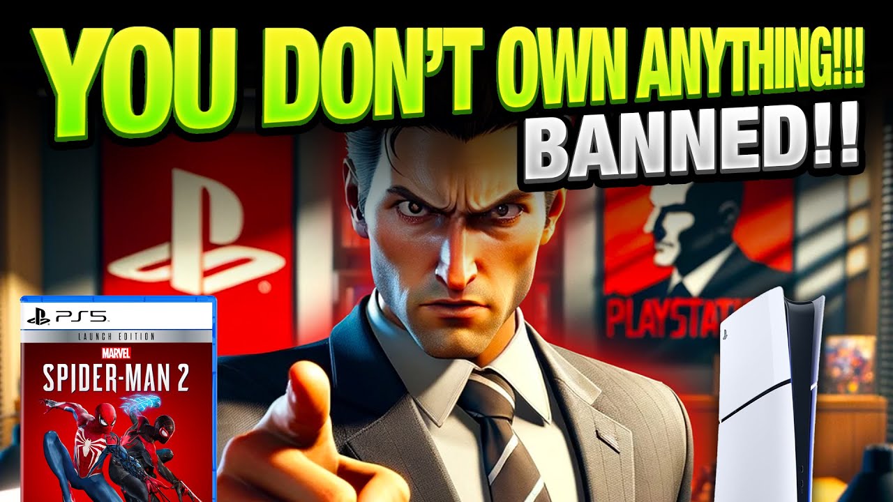 PLAYSTATION BANS USED GAMES, SHARING AND WILL BAN YOU IF THEY WANT ...
