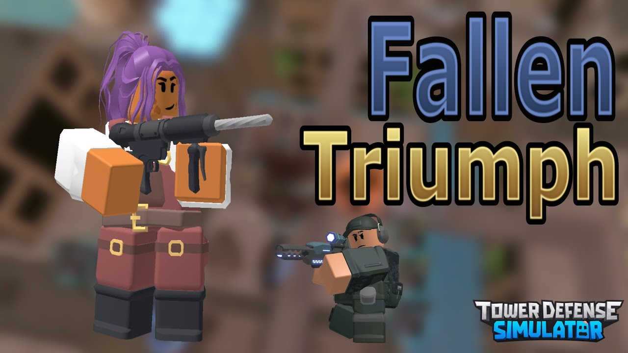 [TDS] Duo Triumph Fallen On Rocket Arena Strategy - No Special Towers ...