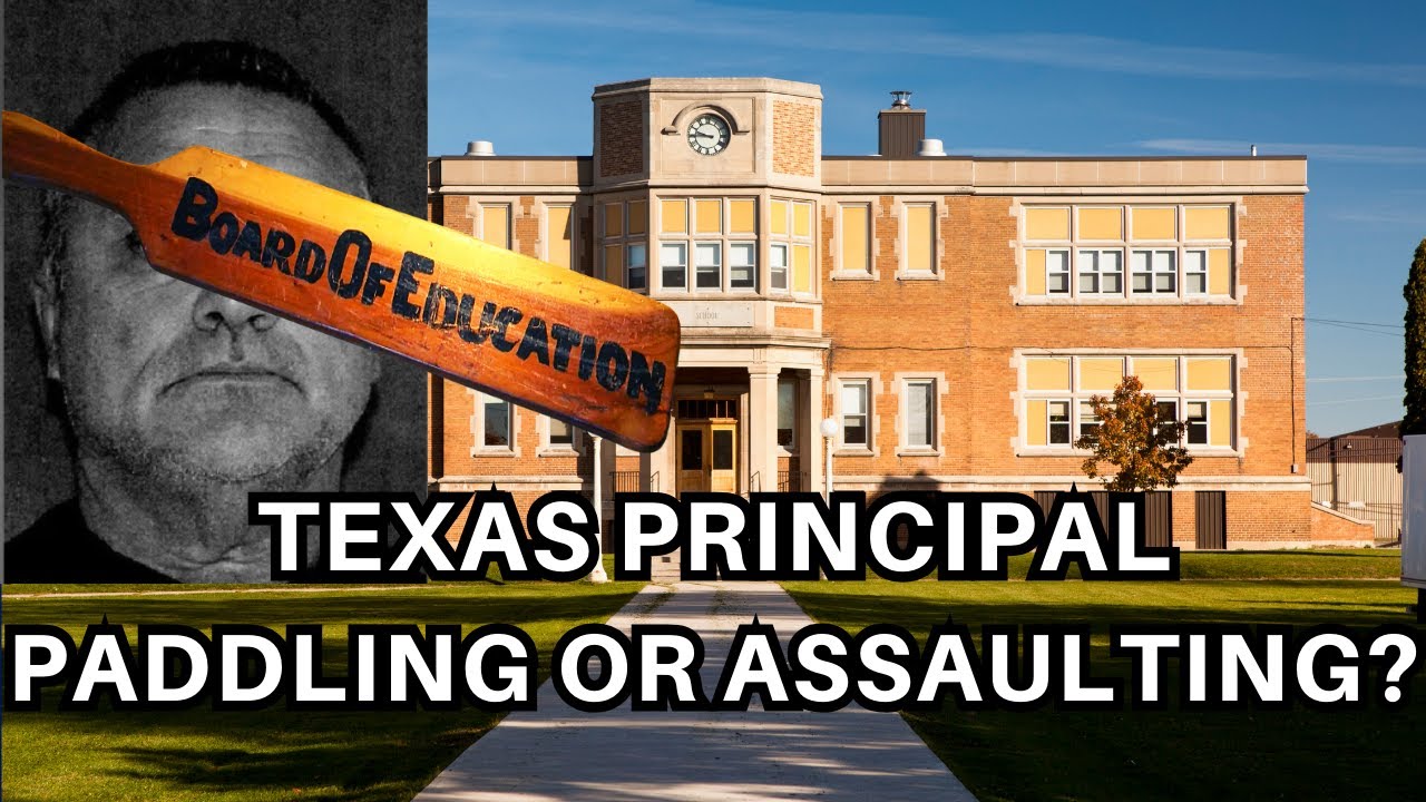 Texas Principal Arrested After Paddling Student - YouTube
