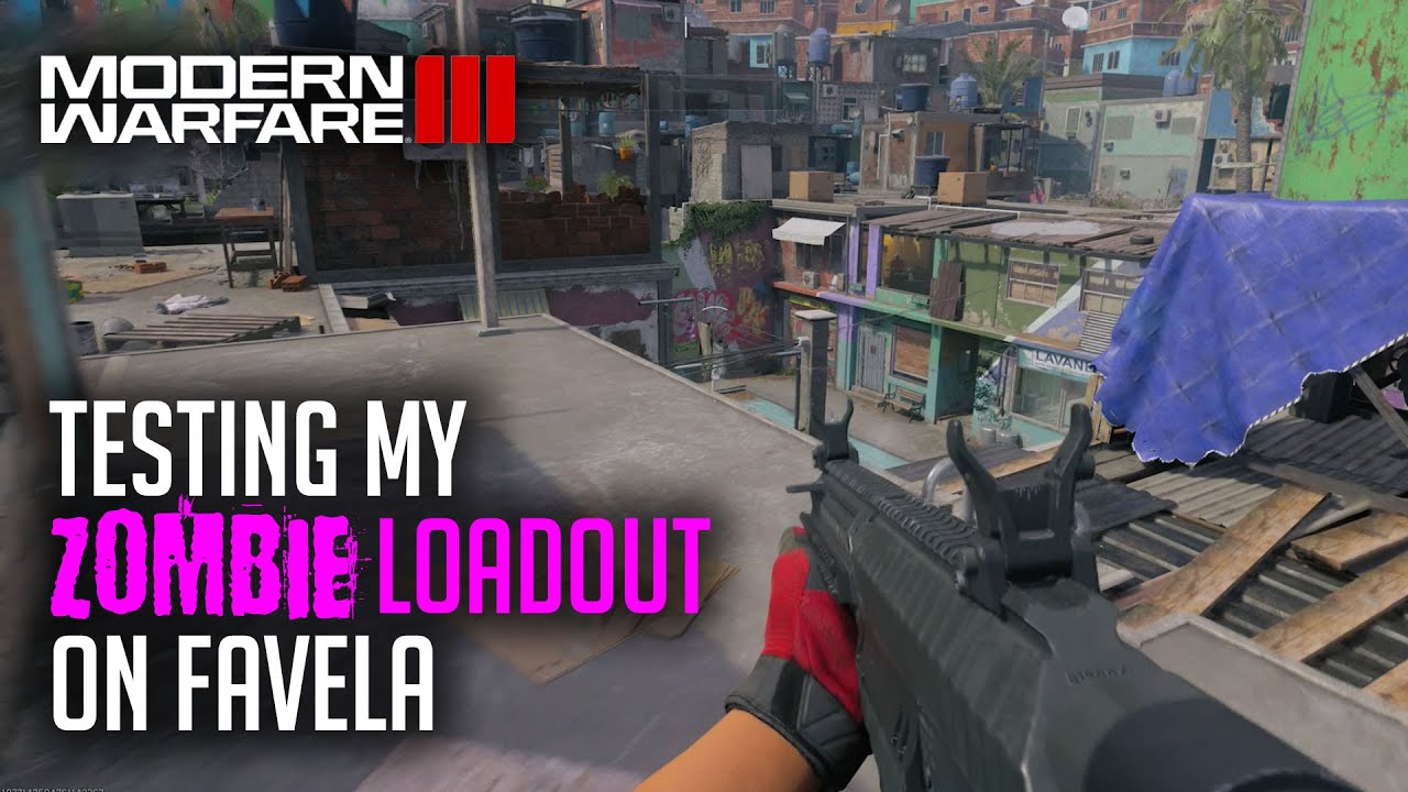 MW3: Testing My Zombies Loadout on Favela - YouTube