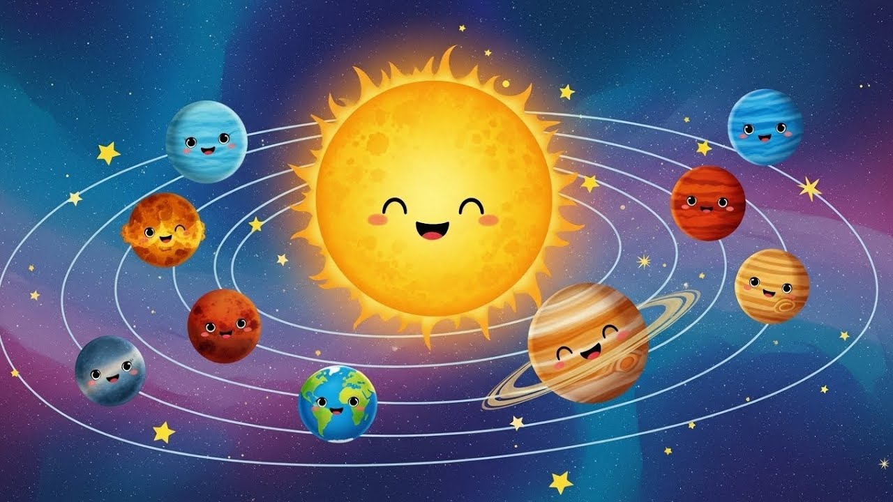Solar System For Kids| planets of solar system - YouTube