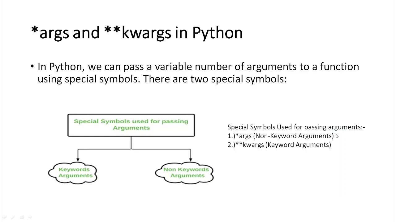 9 Python Functions-Part 2 Args - YouTube
