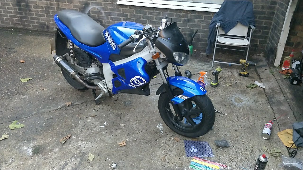 gilera, dna, 125, test ride, mot result, final carb tune. mot tips, how ...