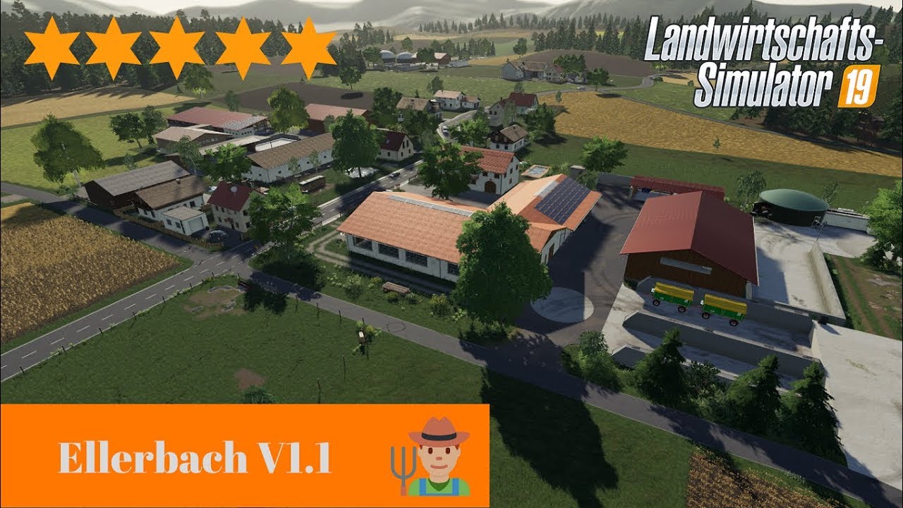 LS19 Mapvorstellung II Ellerbach V1.1 - YouTube