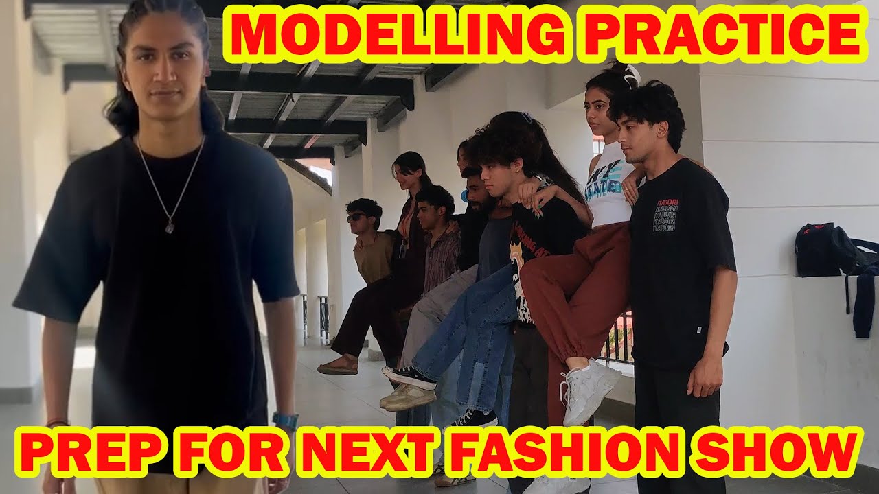 Modelling show practice | Preparation For next fashion show | Hindi ...