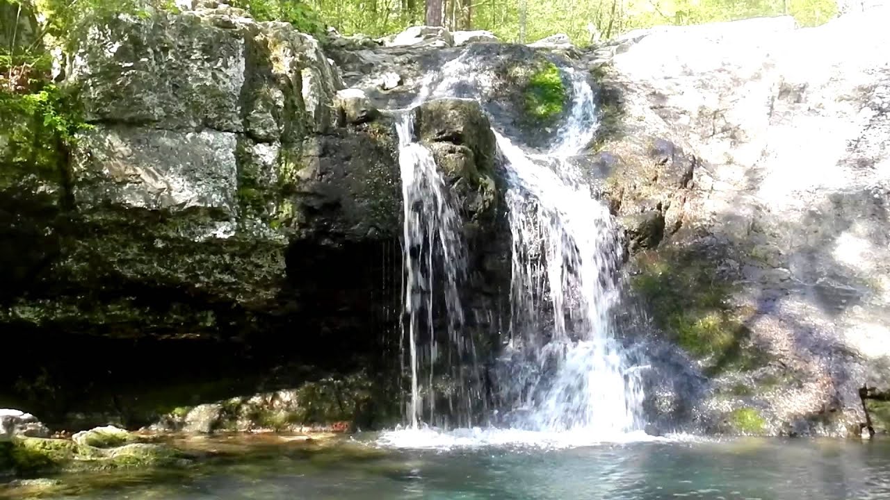 The Waterfall at Lake Catherine State Park Arkansas May, 2013 - YouTube