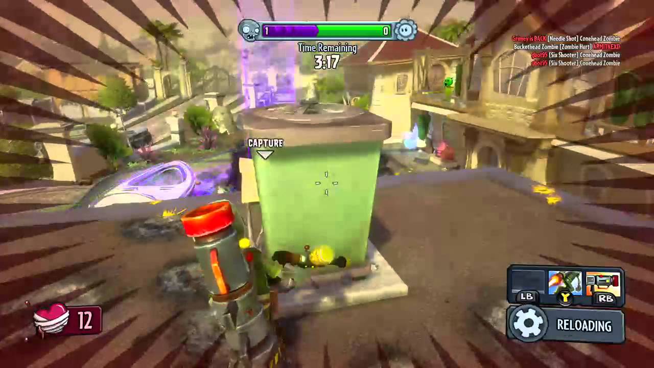 Plants vs Zombies: Garden Warfare - Garden Ops Part 1(SOLDIER GAMEPLAY ...