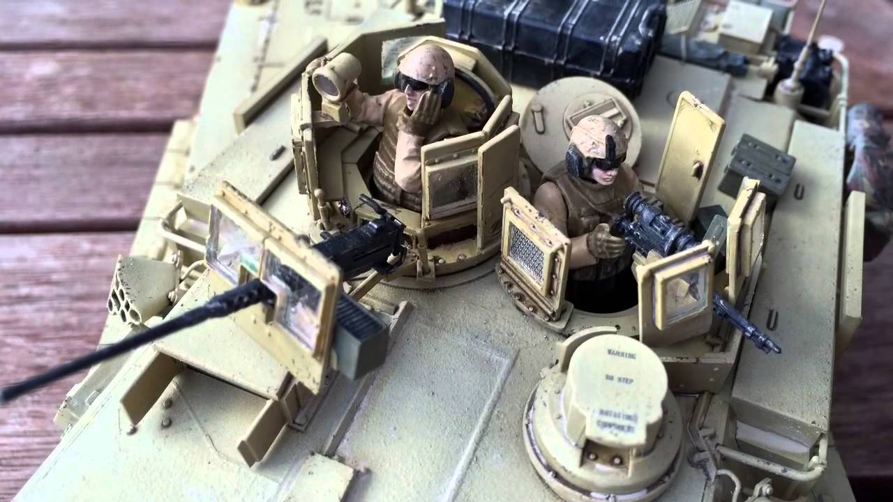 Tamiya 1/35 M1A2 Abrams TUSK I Final Reveal - YouTube