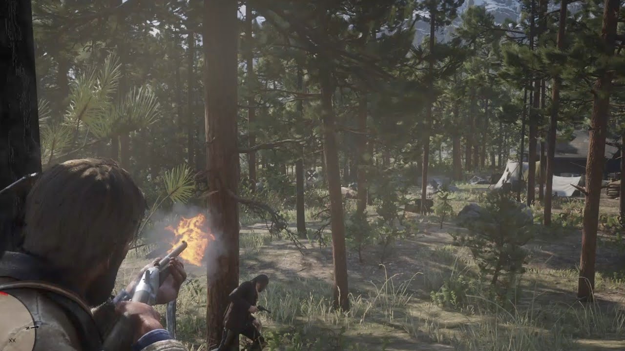 Red dead redemption 2 hunting the big beer gameplay - YouTube