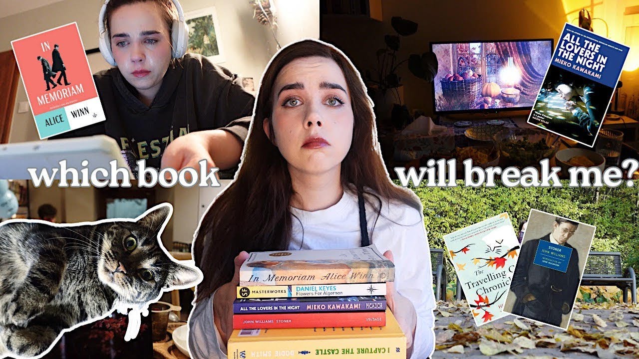 reading until a book makes me cry 🥲 reading vlog - YouTube
