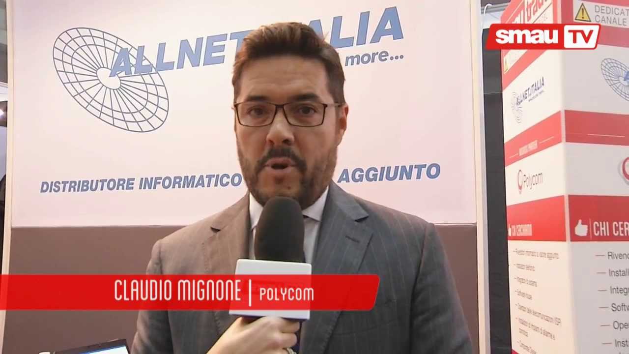 #Smau Milano 2013 - Claudio Mignone, Country Manager Italia Polycom ...