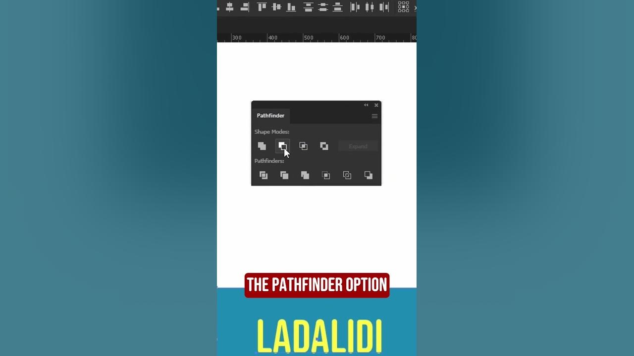 Pathfinder Tool Hack Keep Your Original Shape In Illustrator Illustrator Illustratortips