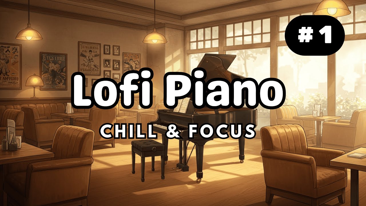 Lofi Piano | Chill and Focus - Track #1 - YouTube