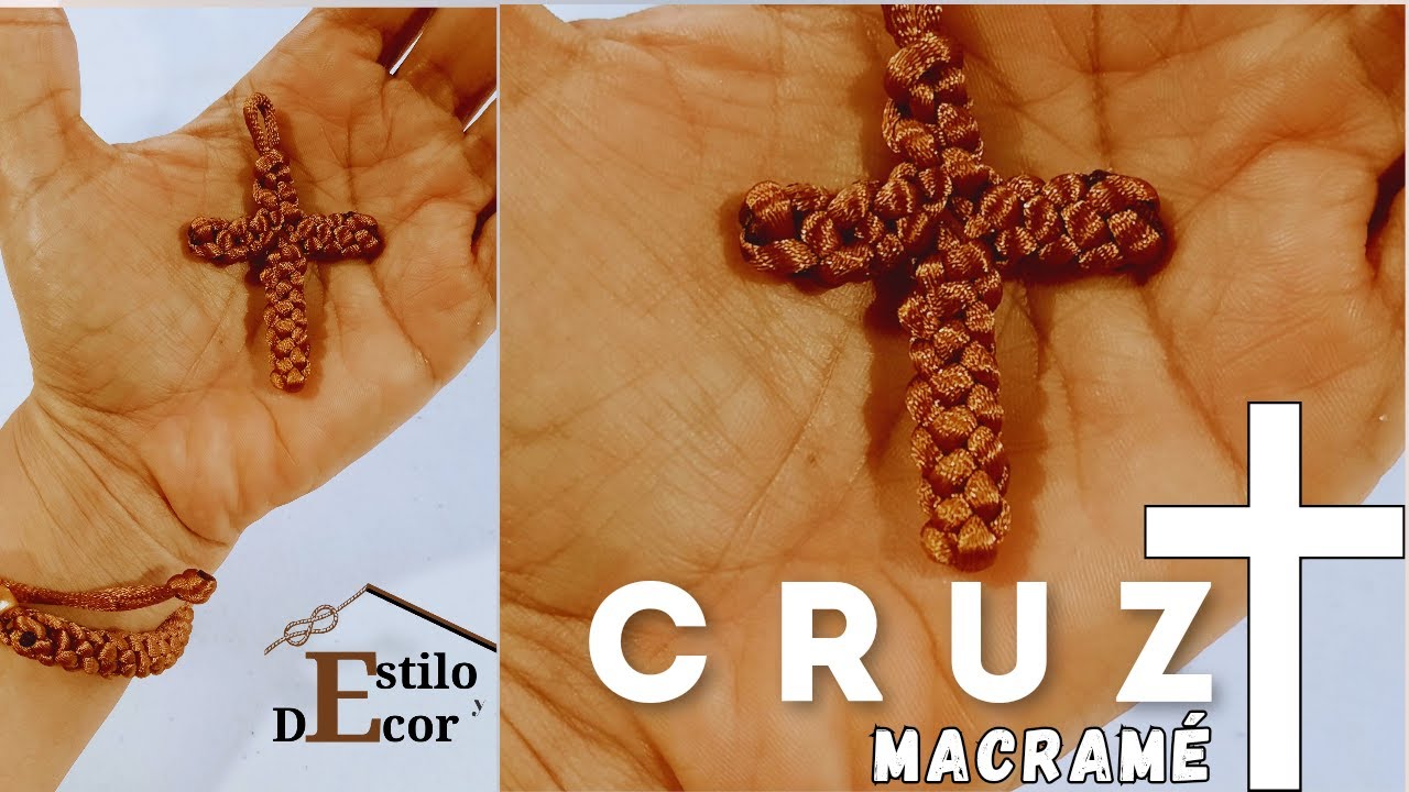 ️ CRUZ MACRAMÉ - paso a paso | Estilo y Decor - YouTube