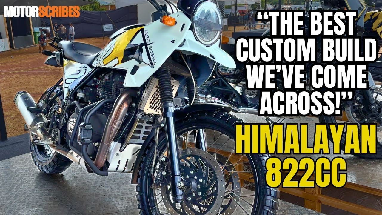 Royal Enfield Himalayan 822cc Custom Built Bike🔥 - YouTube