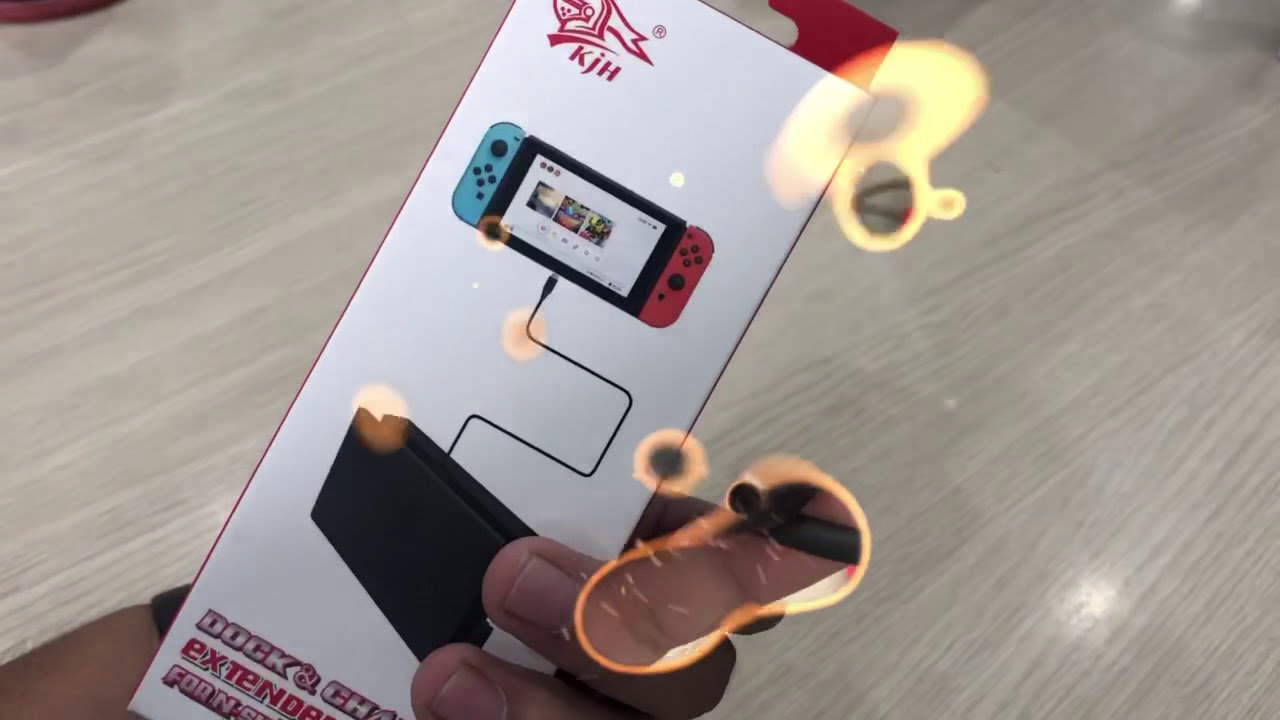 Dây nối dài USB-C từ dock cho Nintendo Switch - YouTube