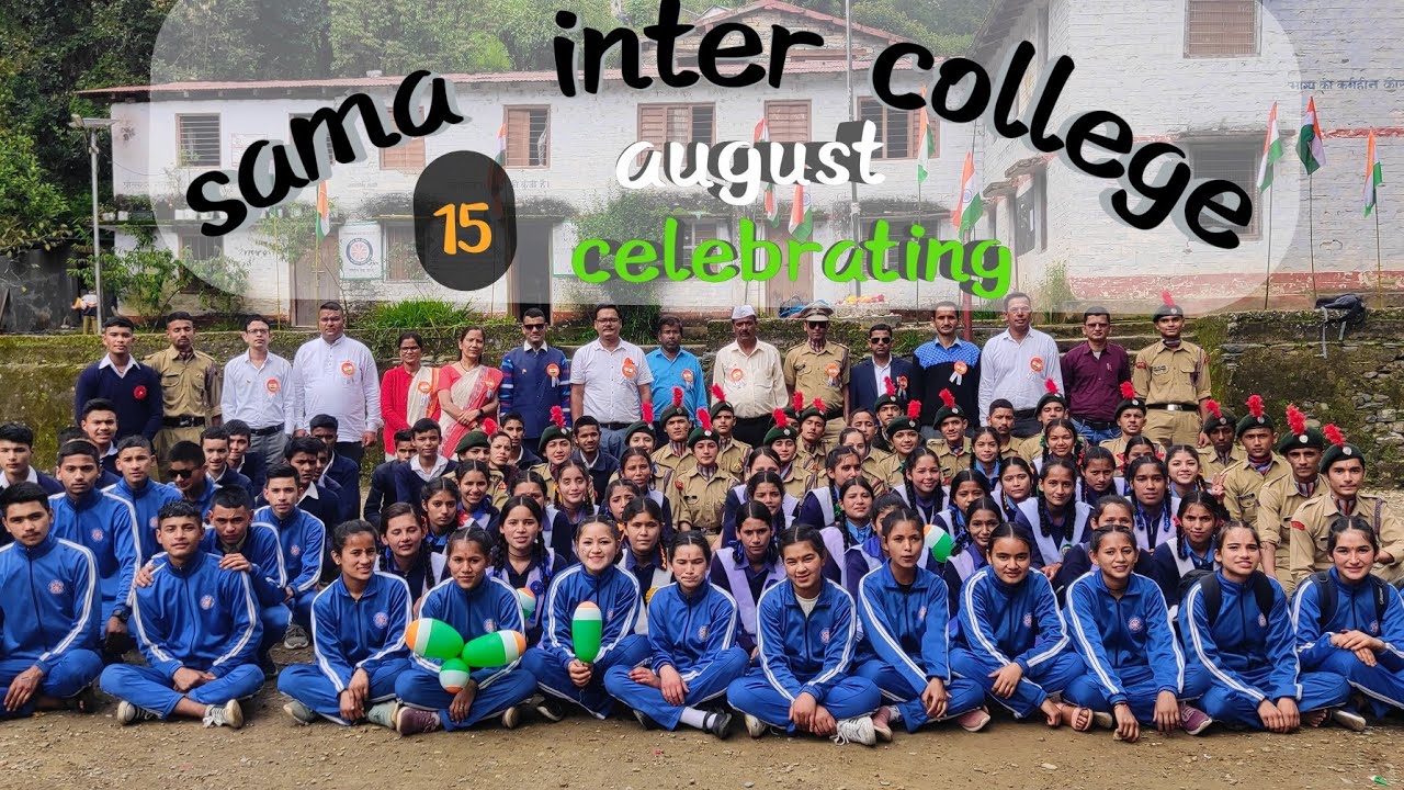 part-1 jawahar lal Nehru inter college sama mai independence day ...