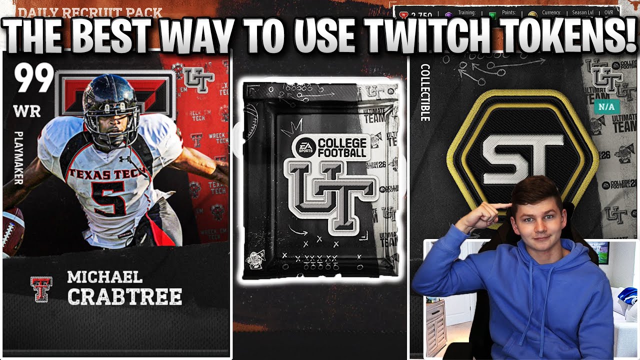 THE BEST WAY TO USE TWITCH TOKENS FOR FREE PACKS AND PLAYERS! 99 ...