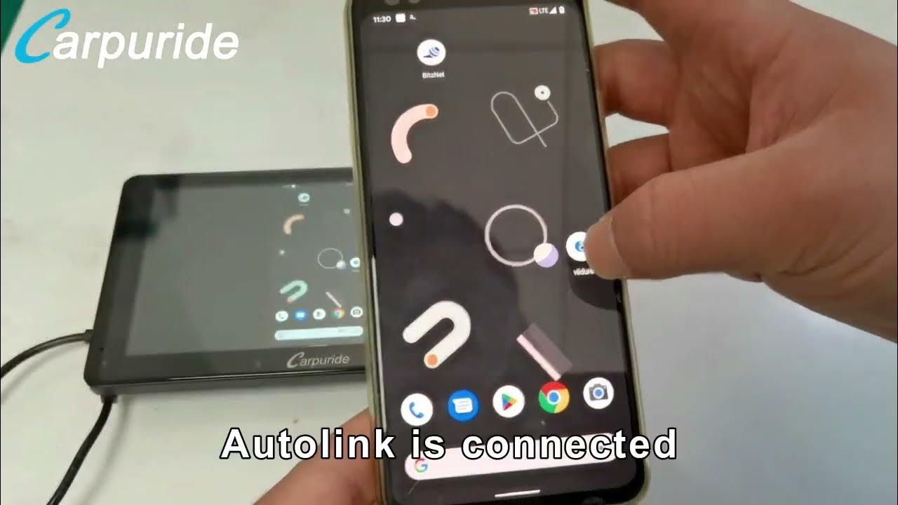 How to Use Android Wired Autolink?#carpuride - YouTube