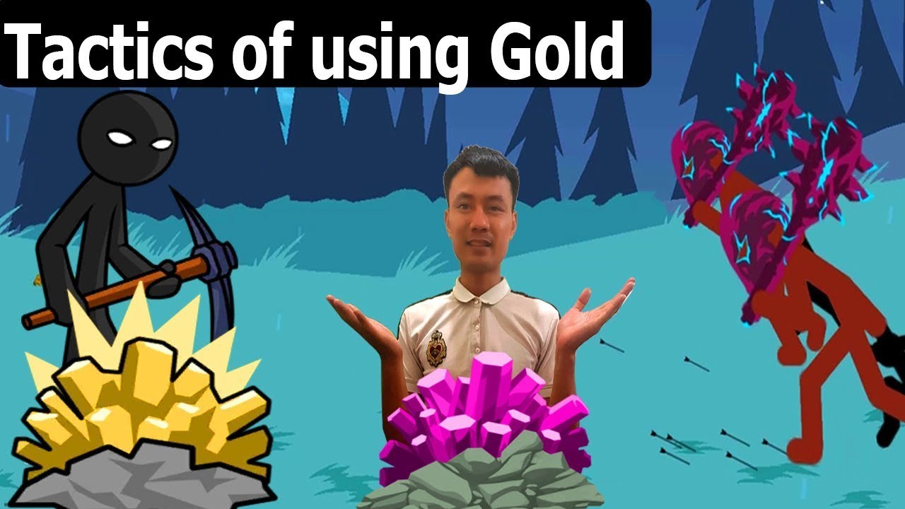 Tactic of using gold to defeat all stickmen army⭐️ Best STICK WAR ...
