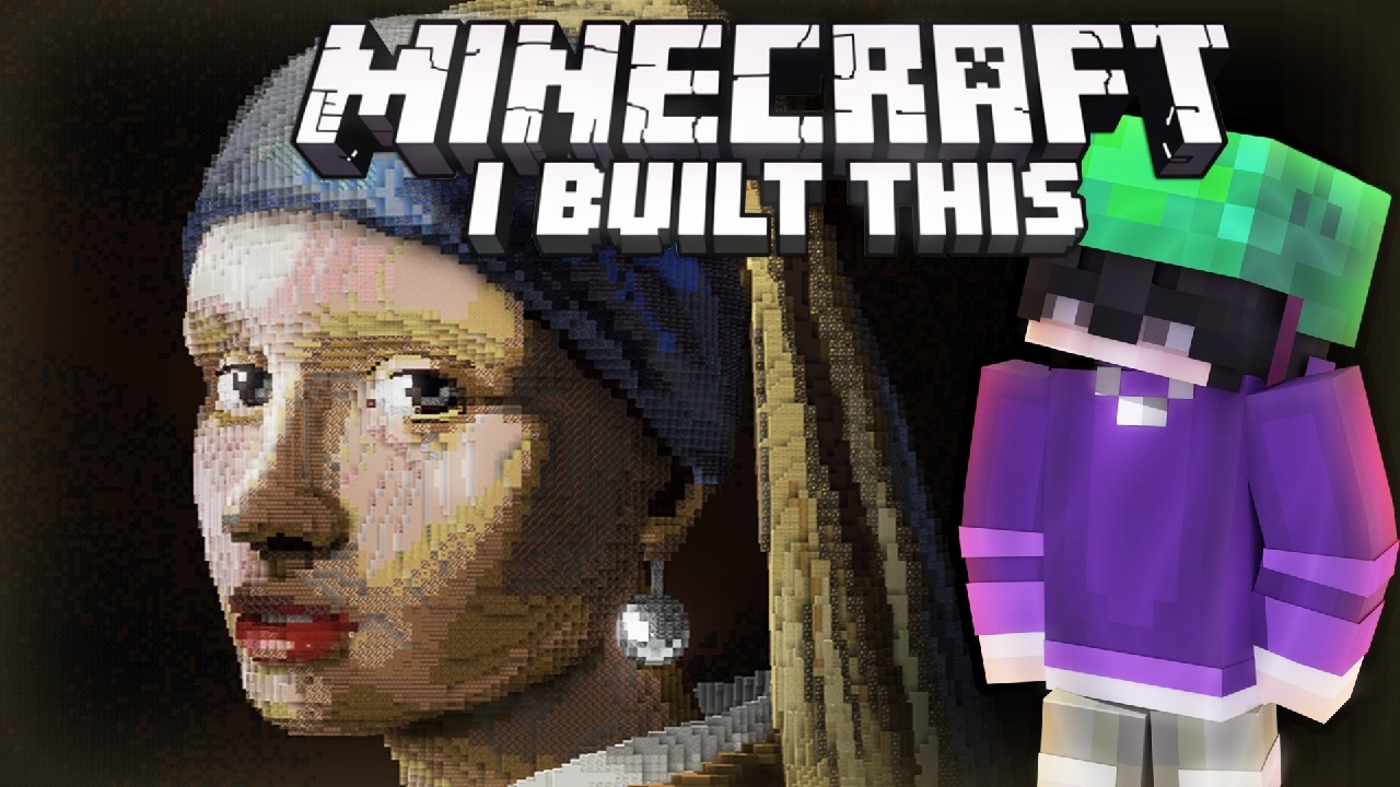 Building Famous Paintings in Minecraft - YouTube