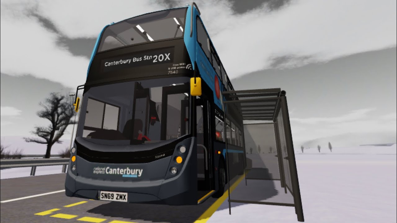 |Canterbury And District Bus Simulator V4.1| Doing the route 20X to ...
