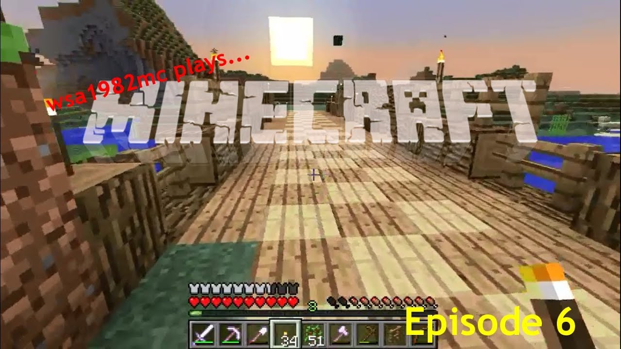 Tree's be gone! | Bridging the gap - Minecraft Ep 6 - YouTube