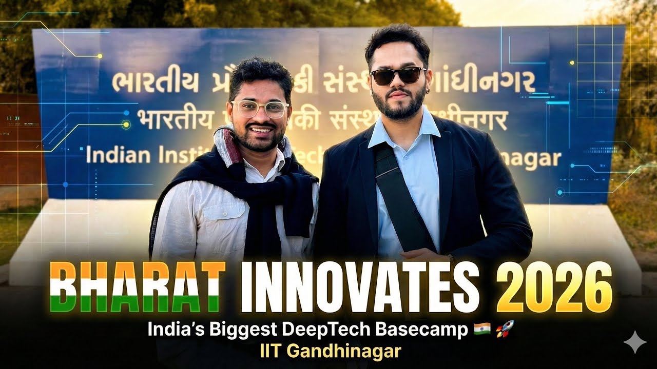 Inside Bharat Innovates 2026 🇮🇳 | India’s Biggest DeepTech Basecamp at ...