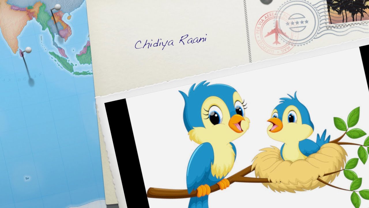 Chidiya Rani Badi Sayani | चिड़िया रानी | Hindi Nursery Rhymes | Ratna ...