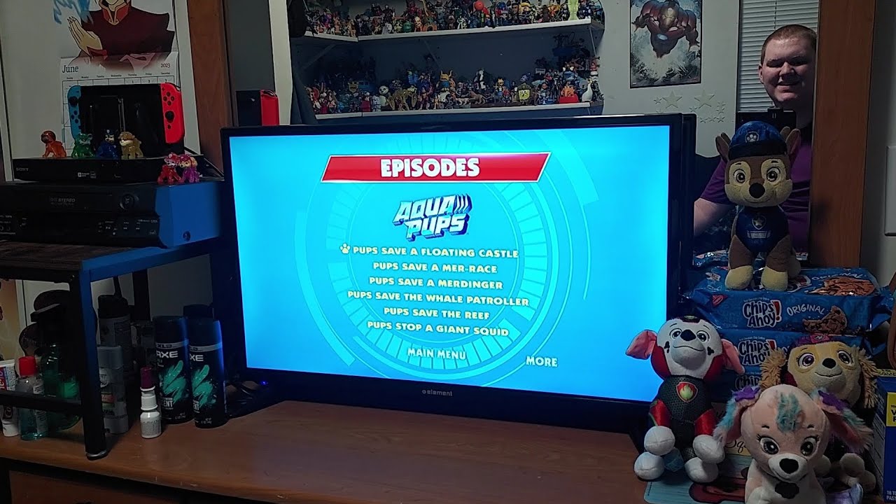 Opening/Menu Walkthrough Of Paw Patrol: Aqua Pups DVD From 2023🌊🐙🐕🧜‍♂️🧜 ...