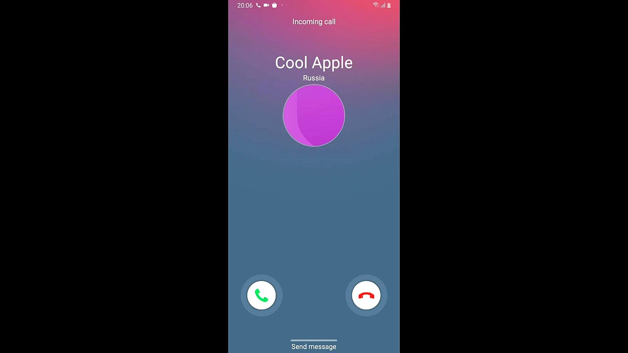 Samsung Galaxy A6 Plus screen recorder Incoming call - YouTube